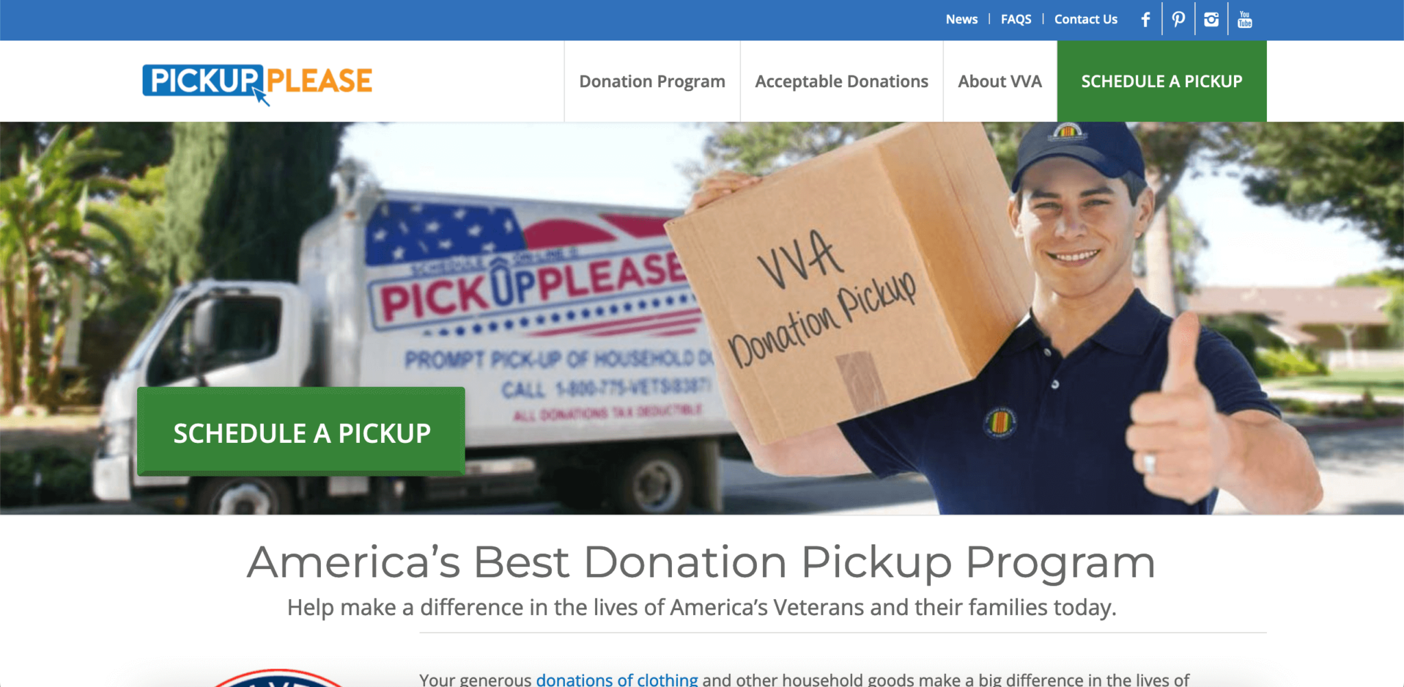 12 Charities That Offer Free Donation Pick Up | Houseincity.com