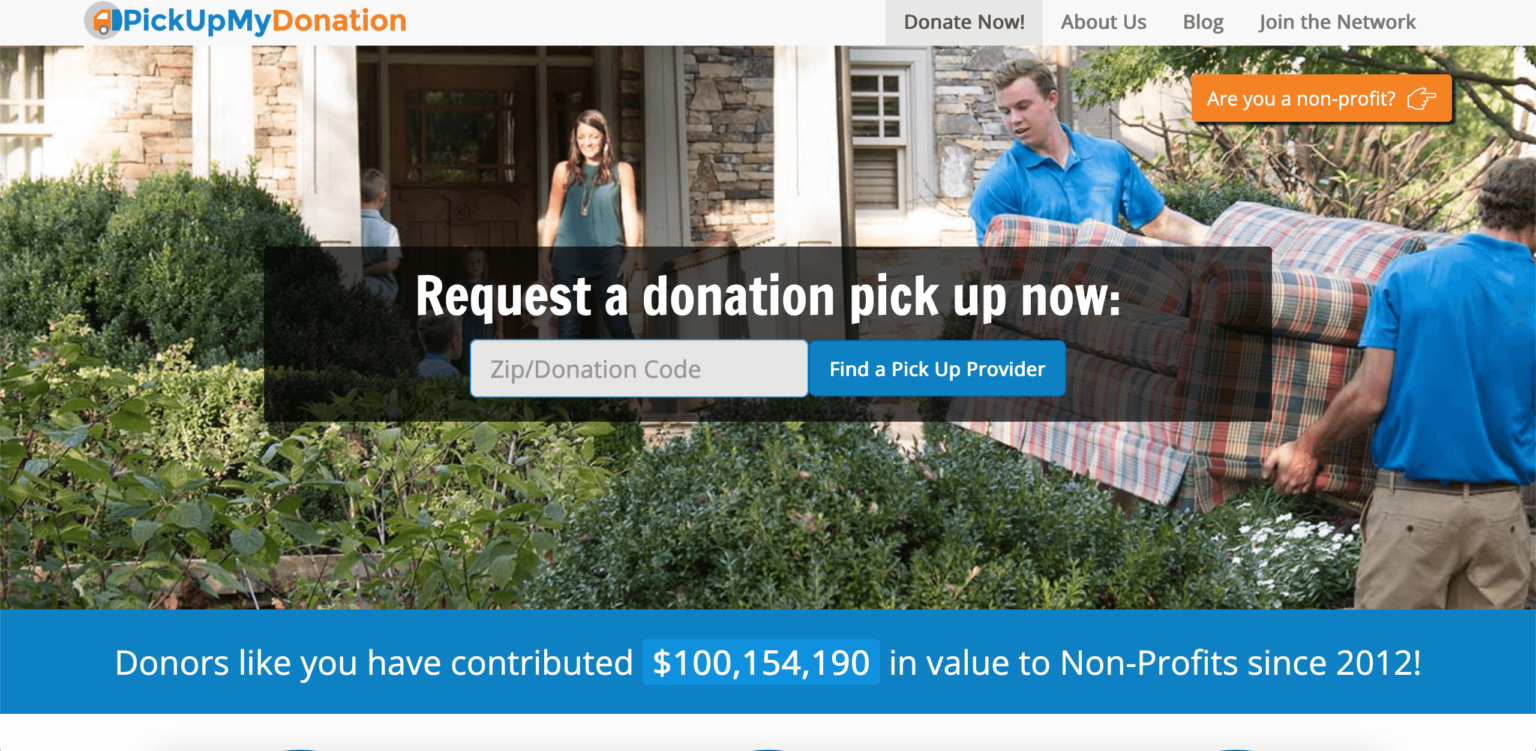12 Charities That Offer Free Donation Pick Up | Houseincity.com
